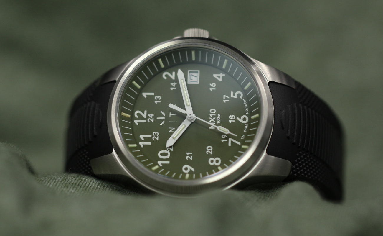 Custom MX10 Watches for Extreme Environments – NITE Watches UK